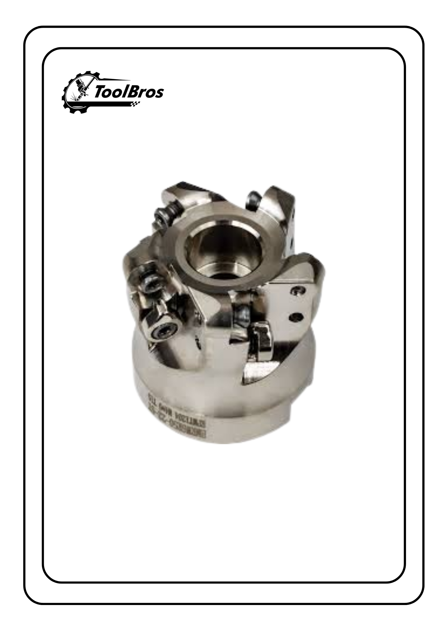 DIA 63MM RPMT BORE 22 INSERT 5T FACE MILL CUTTER– ToolBros